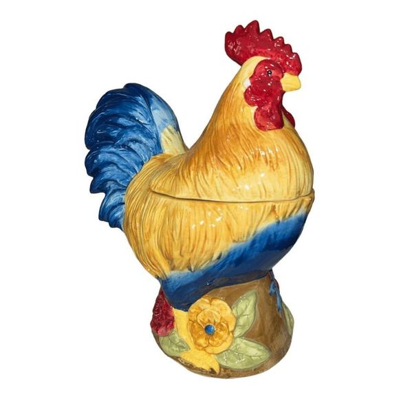 Cracker Barrel | Kitchen | Crackerbarrel Ceramic Rooster Cookie Jar ...